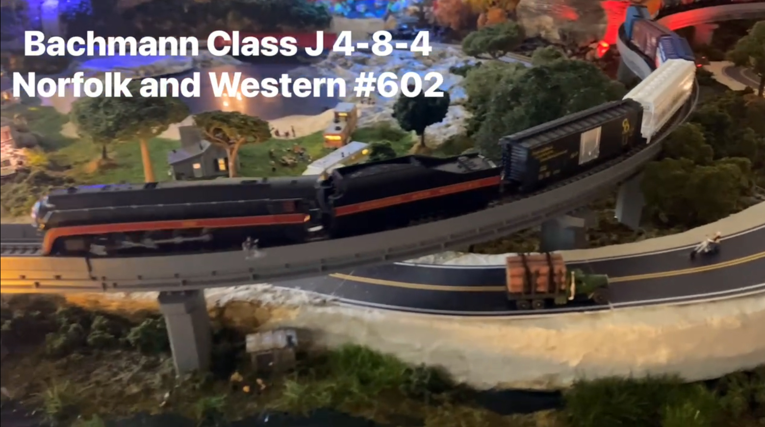 Bachmann Class J 4-8-4 Norfolk & Western #602 DCC-Equipped with Econami ...